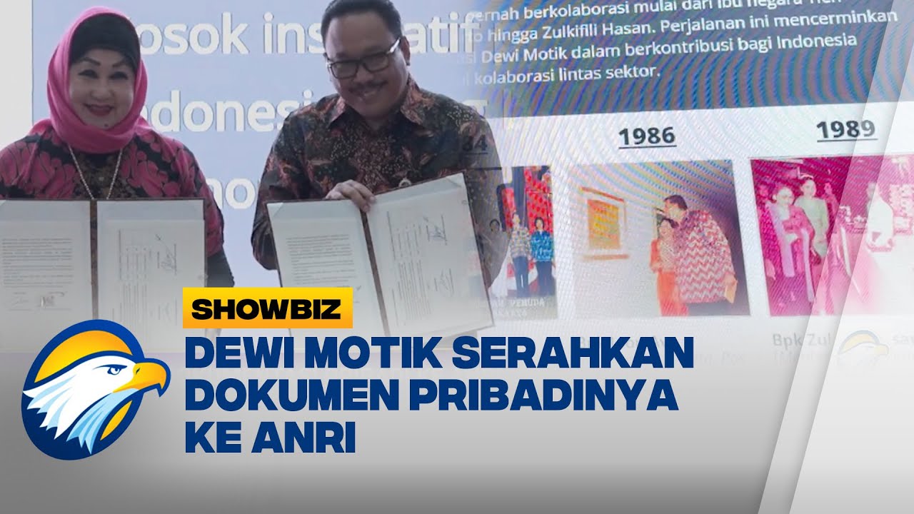 Dewi Motik Serahkan Arsip Hidupnya ke ANRI, Jejak Tokoh Perempuan RI ...