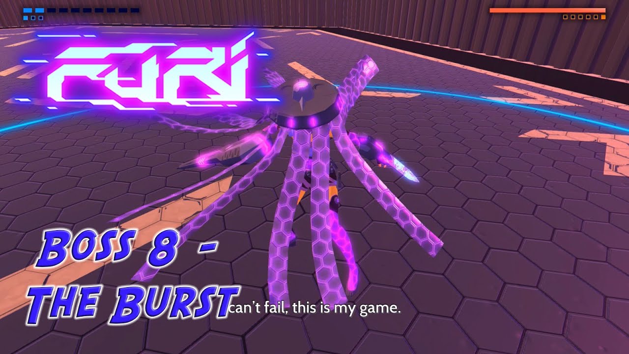 Furi | Boss 8 - The Burst - YouTube