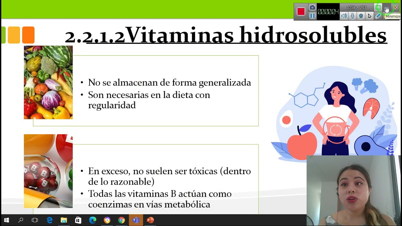 VITAMINAS HIDROSOLUBLES: B2-B12, BIOTINA, COLINA, AC. FOLICO, Vit. C ...