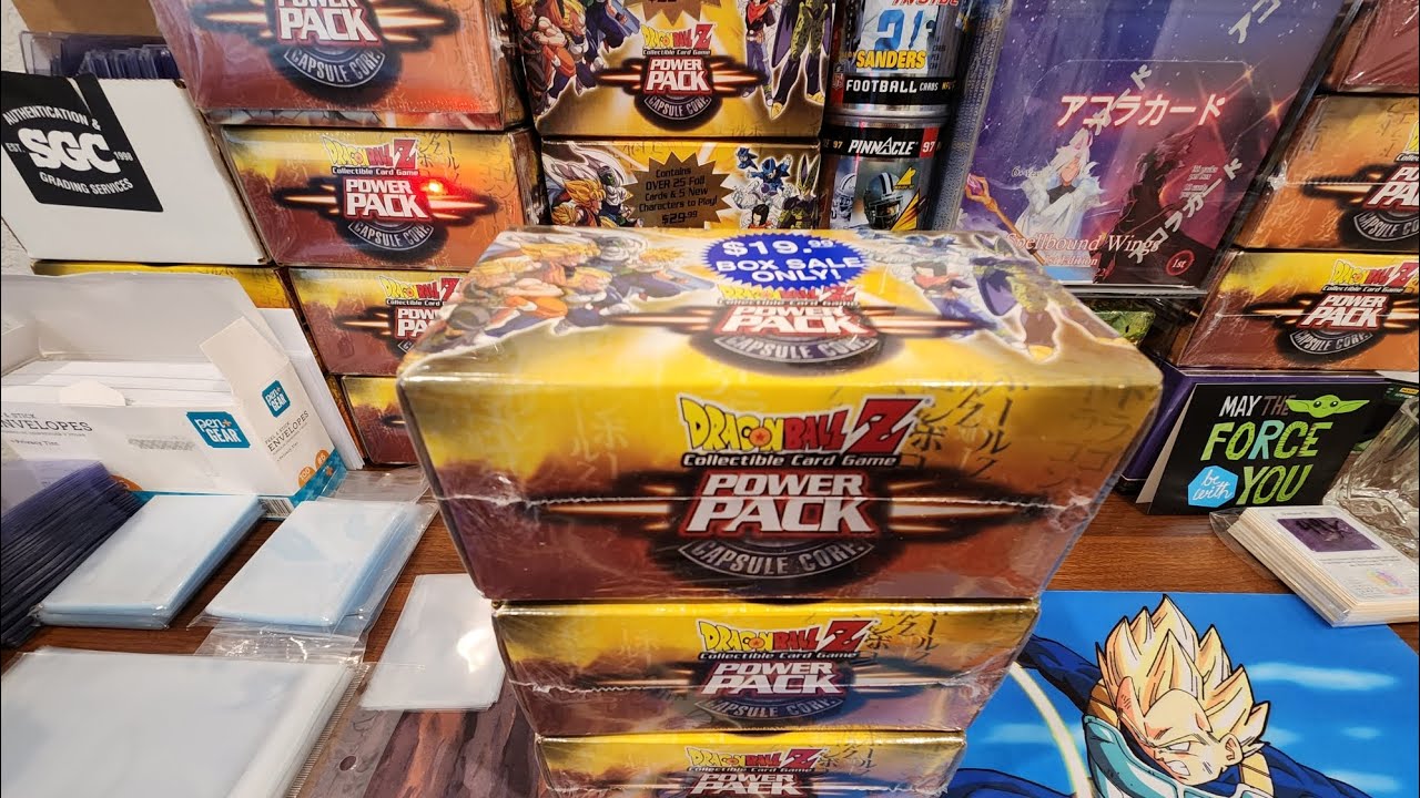 2002 Score Dragonball Z Capsule Corp Power Pack Breaks 3x #dbz - YouTube