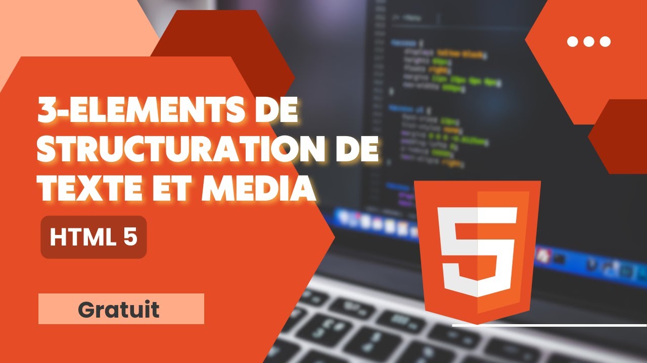 Elements de structuration de texte et media - YouTube