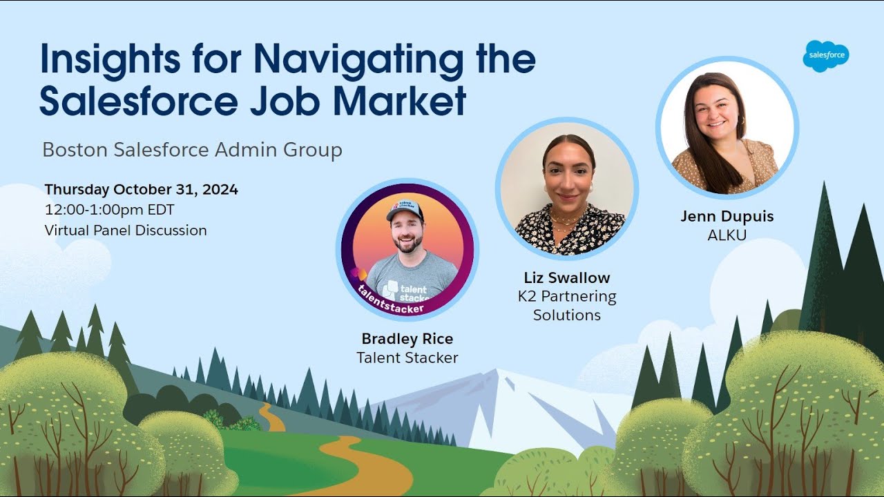 Insights for Navigating the Salesforce Job Market - YouTube