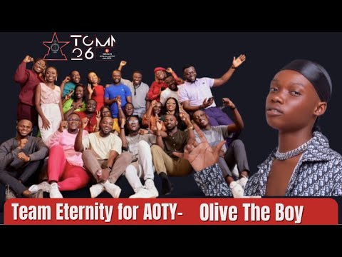 Olive The Boy Tips Team Eternity Ghana for Artists Of The Year- TGMA 26 ...