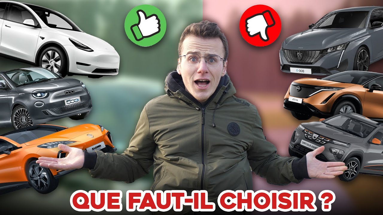Mon TOP 5 des MEILLEURES et PIRES voitures électriques de 2023 ! (mon ...
