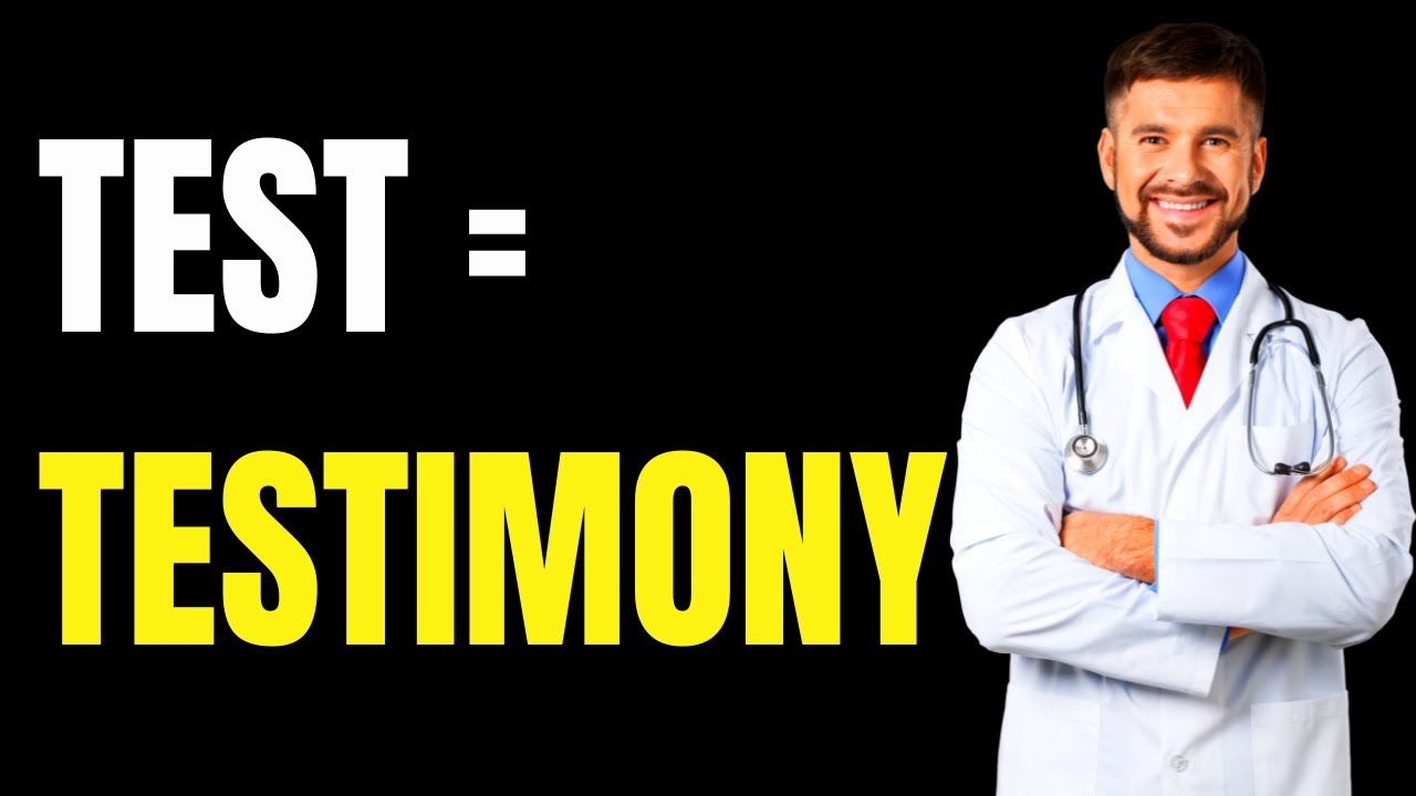 You Can't Have a Testimony Without a Test - YouTube