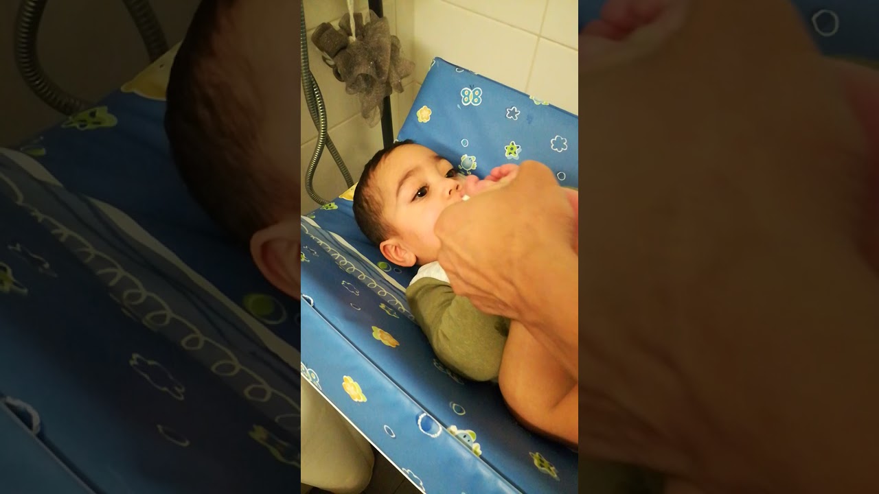 Pamper change part 2 - YouTube