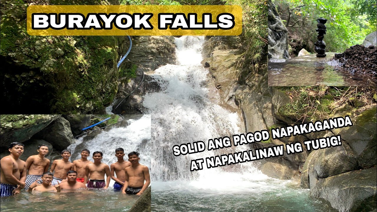 HALINAT PASYALAN ANG BURAYOK FALLS SA LINGSAT BANTAY | NAPAKALINAW NG ...