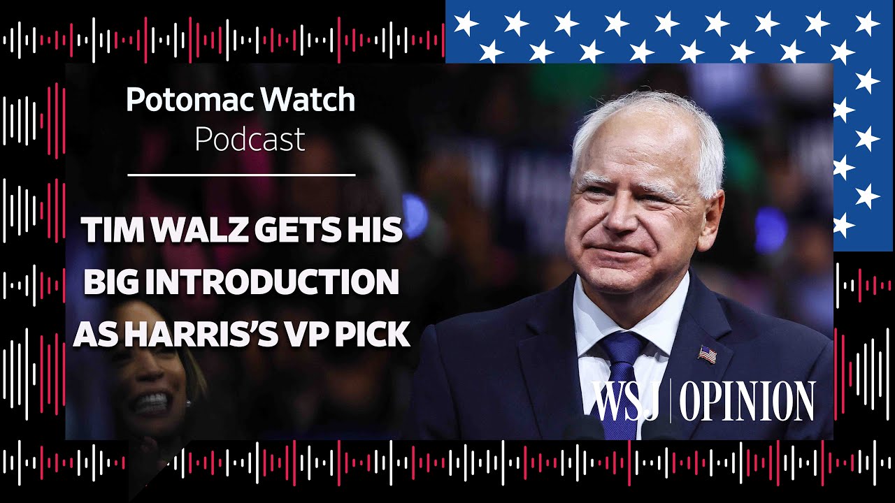 Tim Walz Gets His Big Introduction as Kamala Harris's VP - YouTube