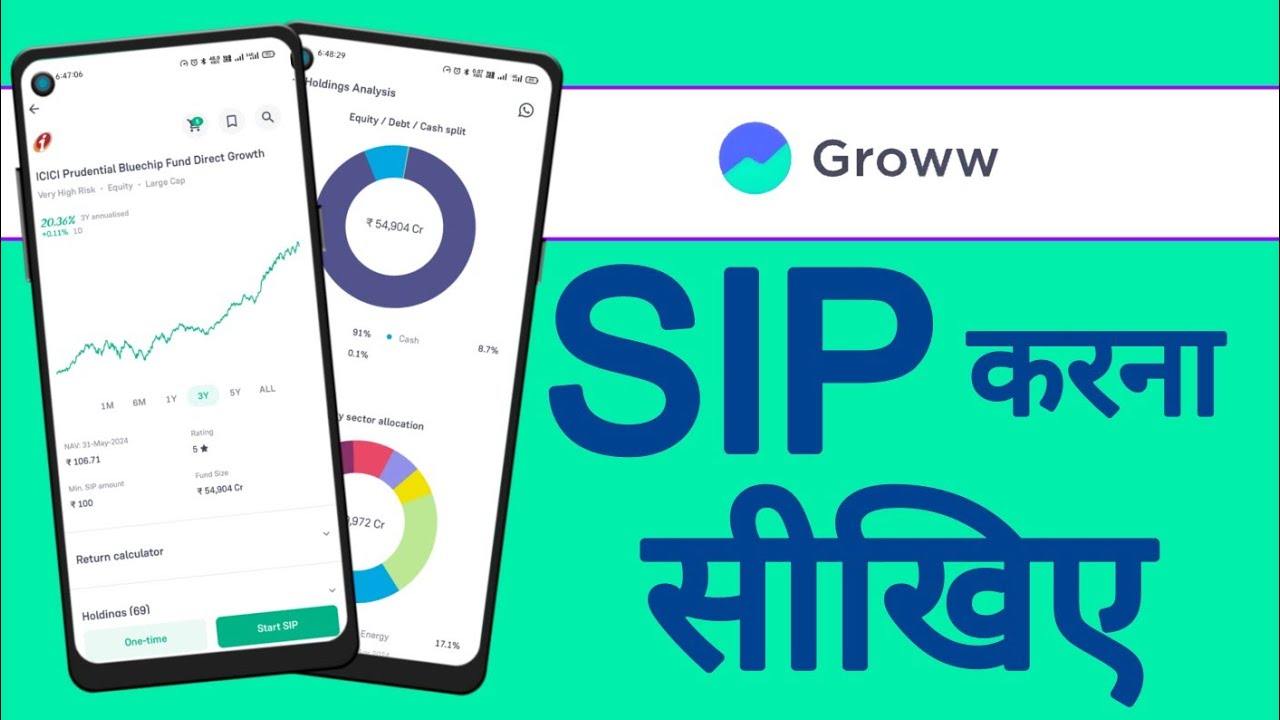 SIP Investment Kaise Karen | GROW में SIP कैसे करे | How to Start SIP ...