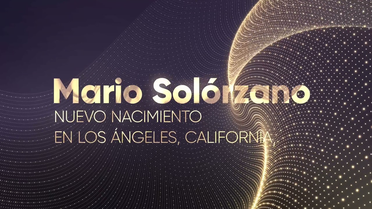 Biografía Pastor Mario Solorzano - YouTube