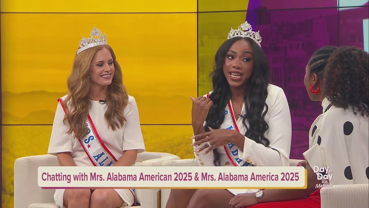 Chatting with Mrs. Alabama American 2025 & Mrs. Alabama America 2025 ...
