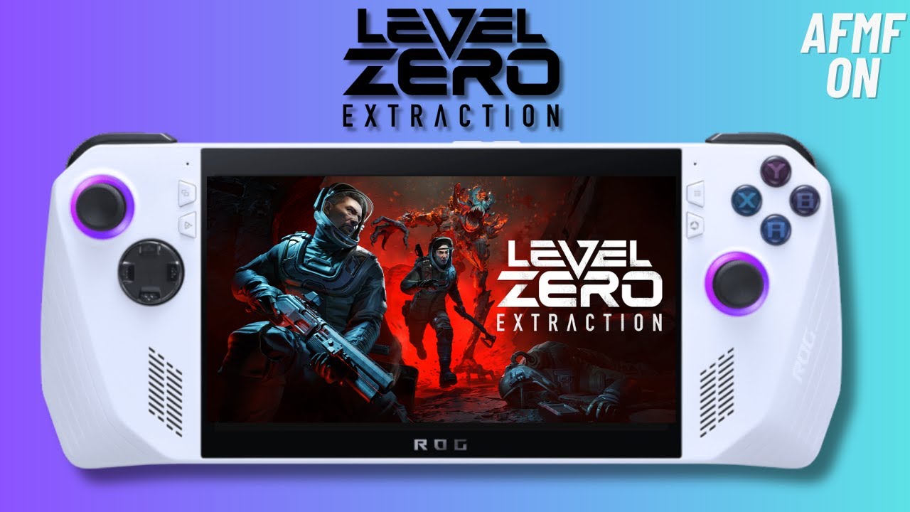 ROG Ally Z1 Extreme: Level Zero: Extraction (Demo) AFMF On Gameplay ...