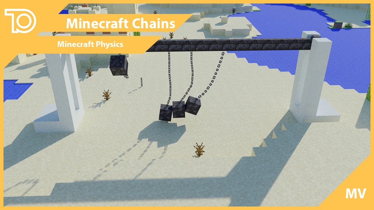 Minecraft chains, but the actually work... - YouTube