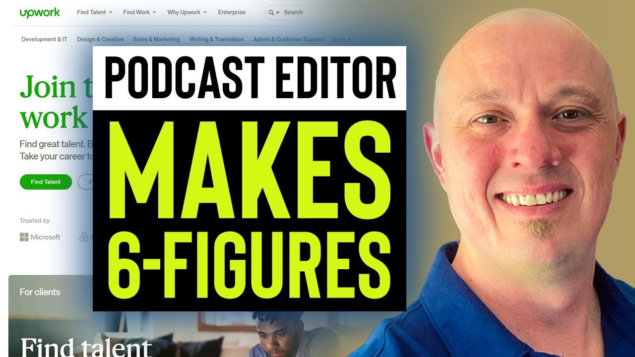 6-Figure Upwork Business Podcast Editing with Derrick Michaud - YouTube
