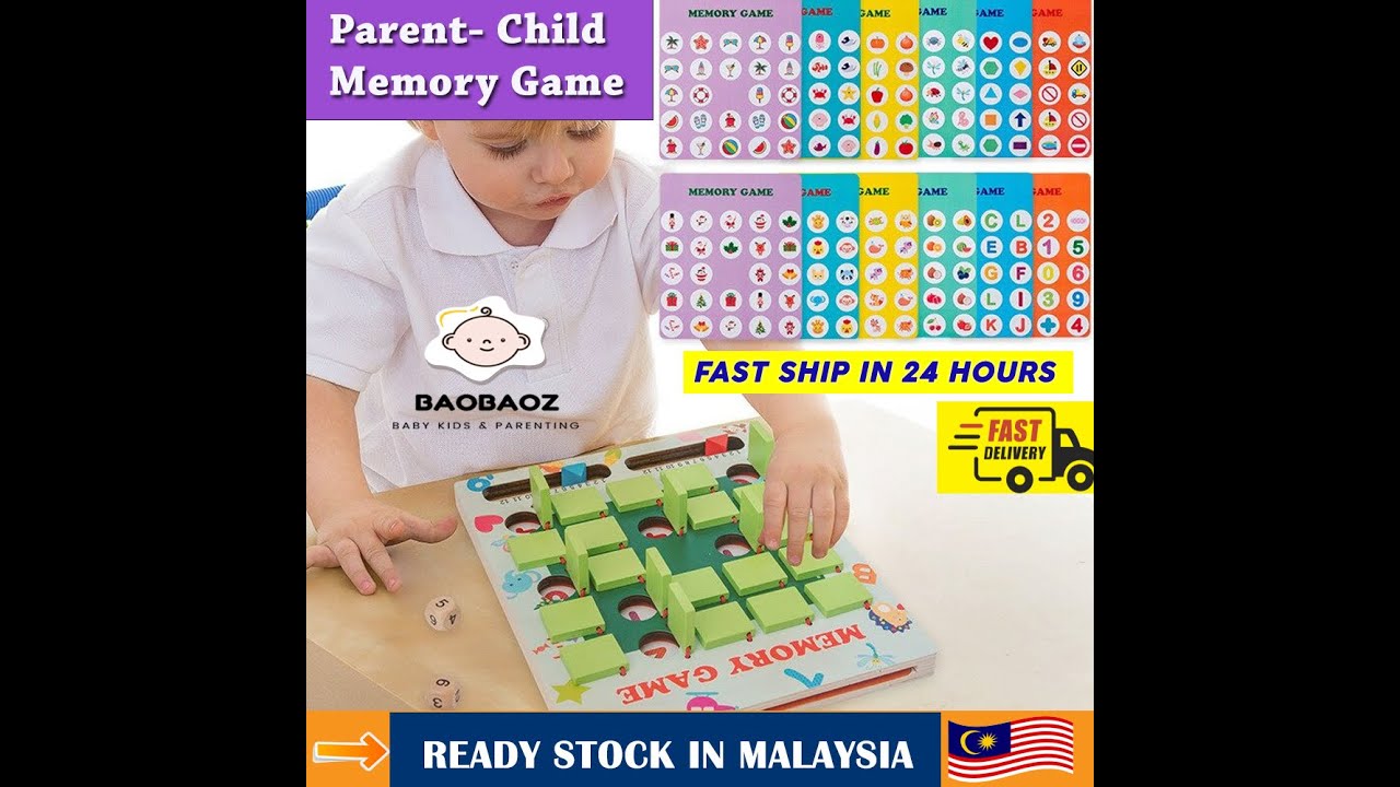 Parent- Child Memory Game Concentration Logic Thinking Training ...
