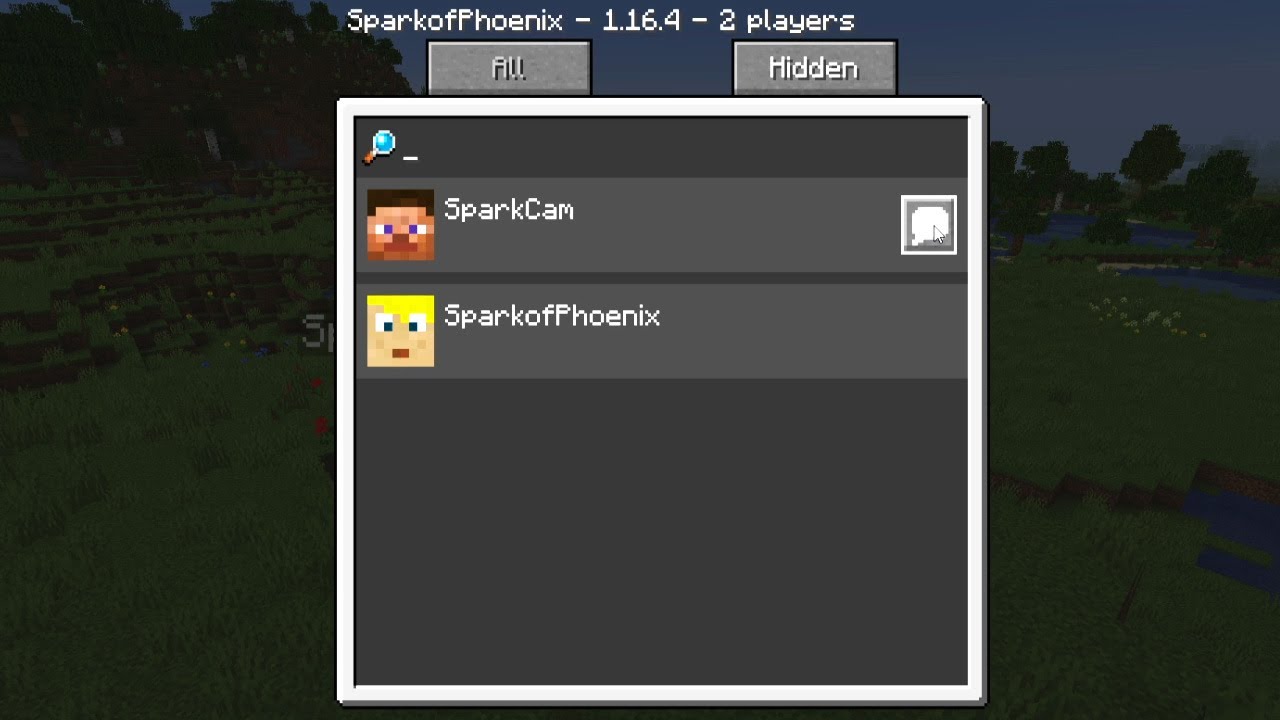 Snapshot! Neues Social Interactions Menü! - Minecraft 1.16.4 Prerelease ...