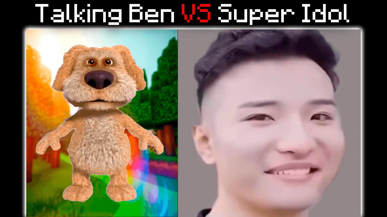 Talking Ben Becoming Sad VS Super Idol - YouTube