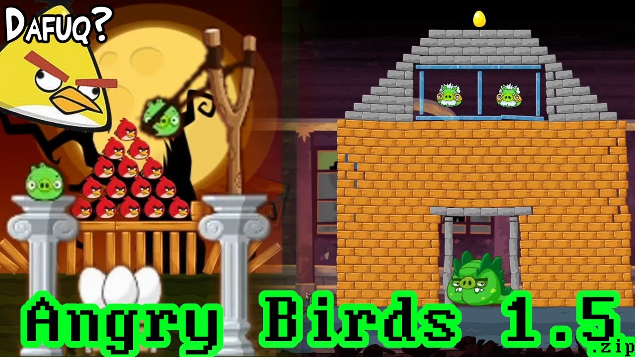 Fanware Files: Angry Birds 1.5.zip (Episode 144) - YouTube