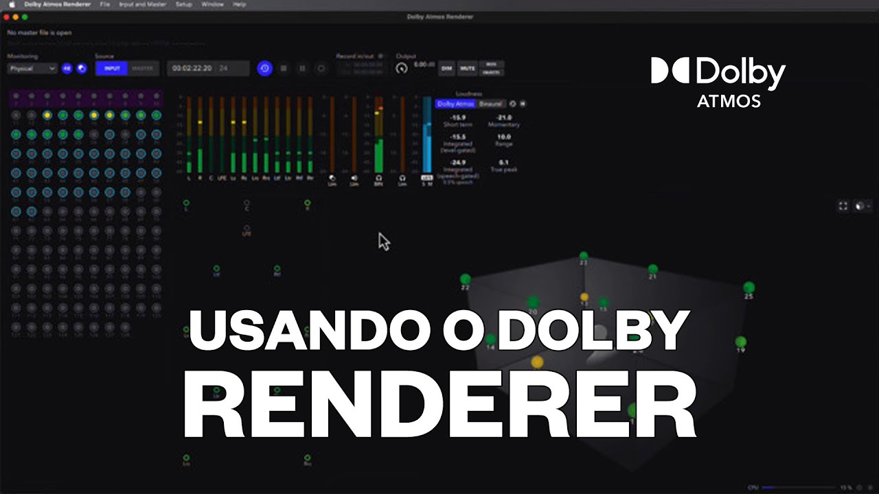Usando o Dolby Renderer [ Tips ] - YouTube