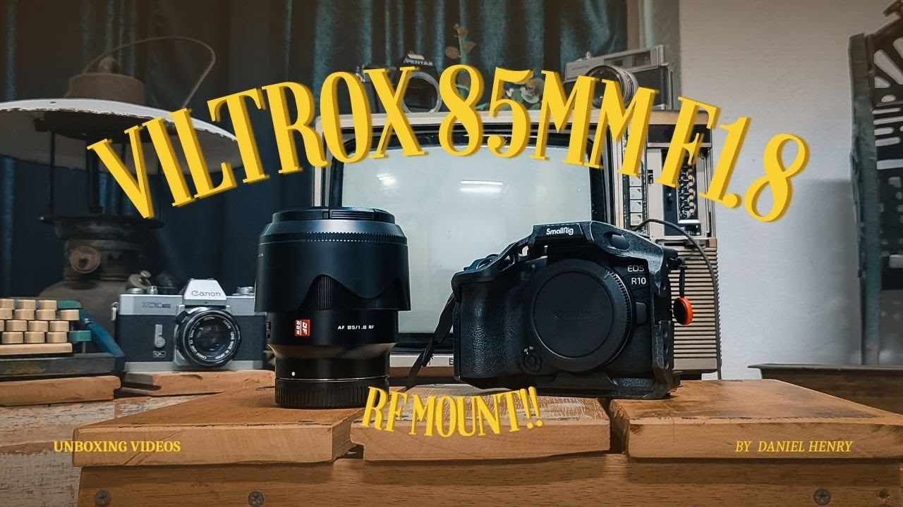 VILTROX 85mm F1.8 RF Lens Unboxing – First Look - YouTube