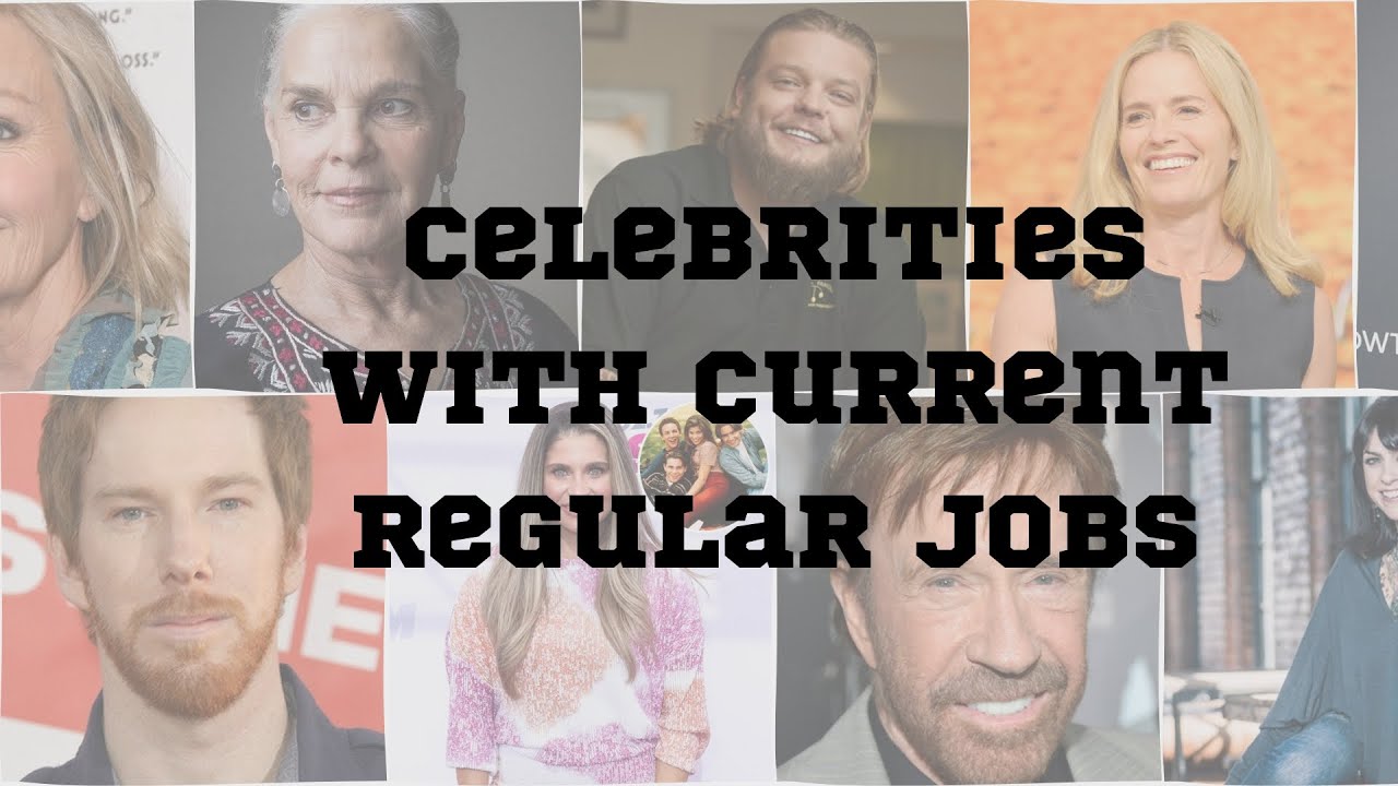 Celebrities With Current Regular Jobs - YouTube