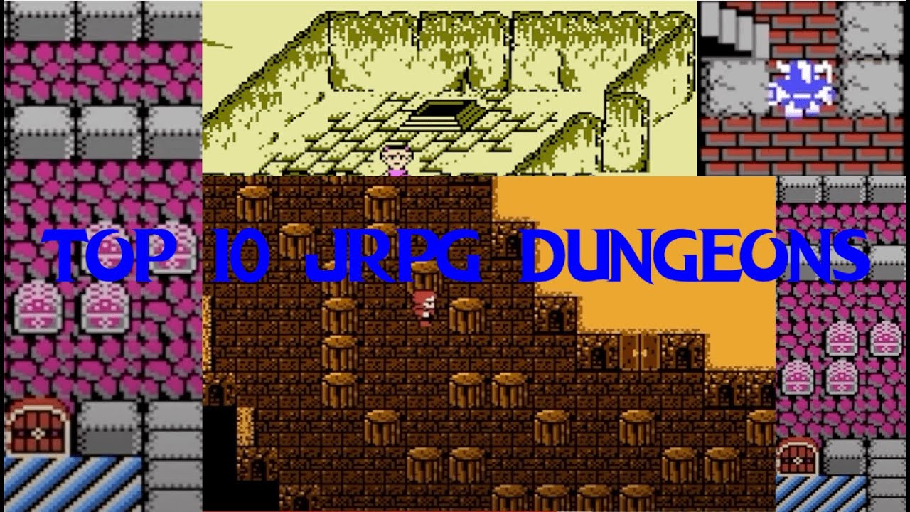 Top 10 NES JRPG Dungeons - YouTube
