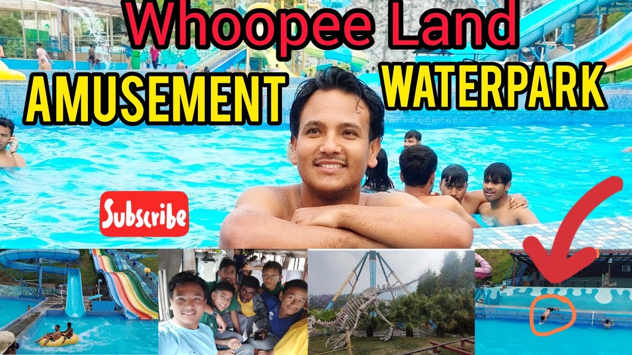 WHOOPEE LAND VLOG | Water park in Chovar|nikai ramailo gardai ...