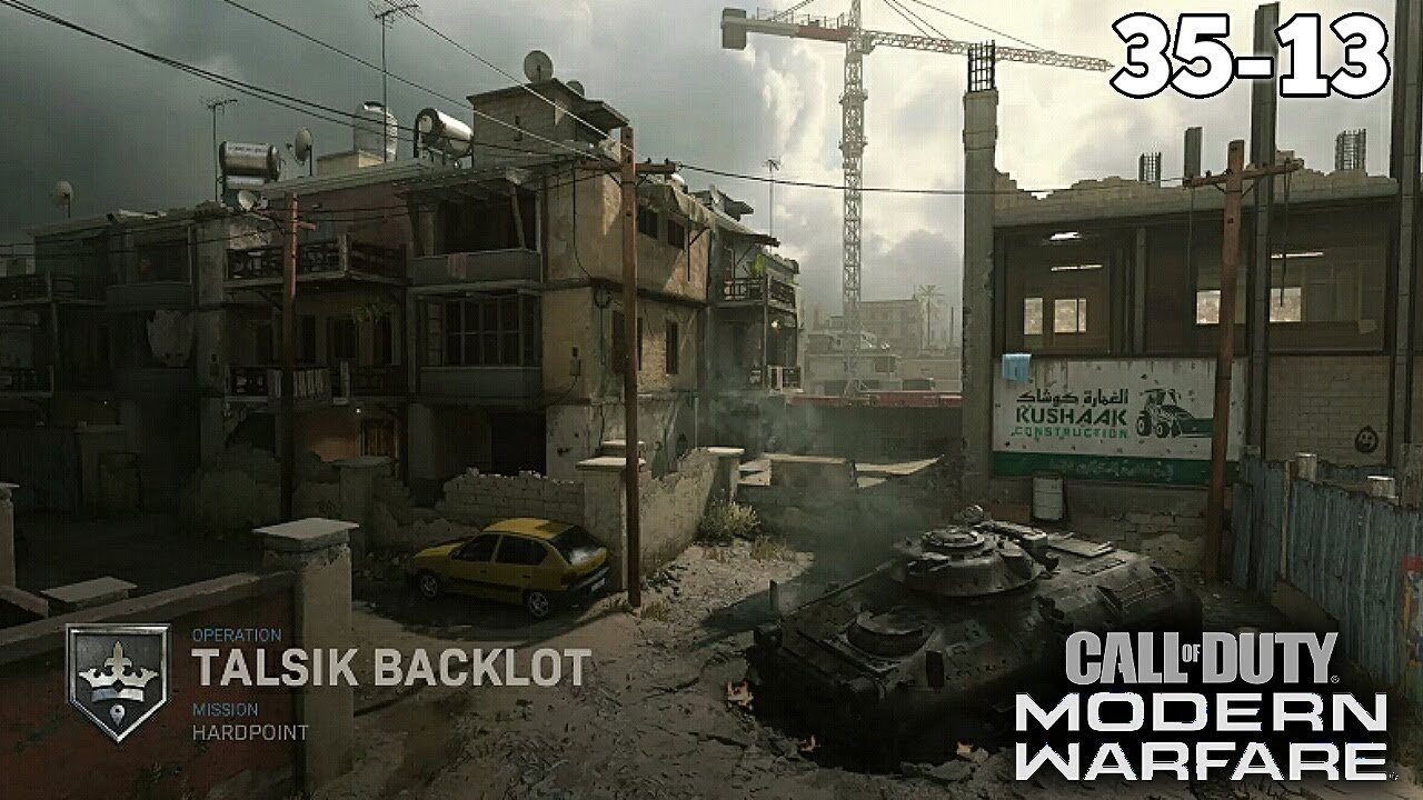 Modern Warfare: New Talsik Backlot First Time Gameplay - YouTube