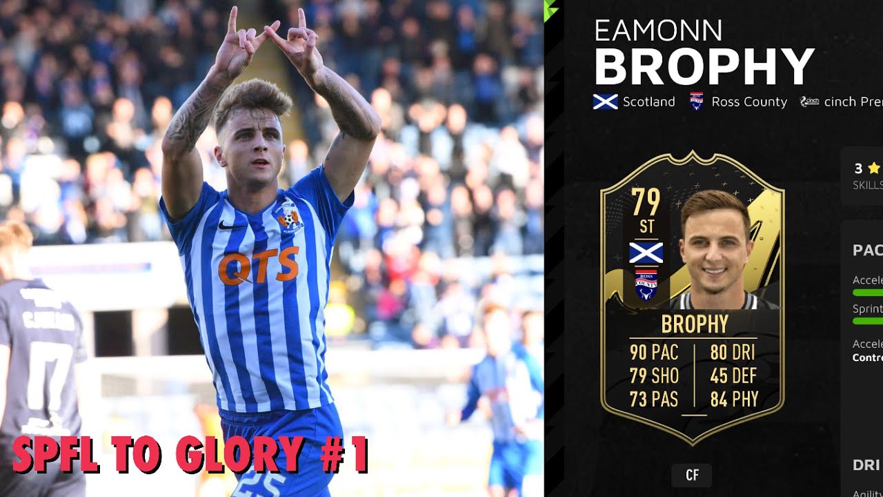 THE EAMONN BROPHY SHOW!! | SPFL TO GLORY #1 | FIFA 23 ULTIMATE TEAM - YouTube