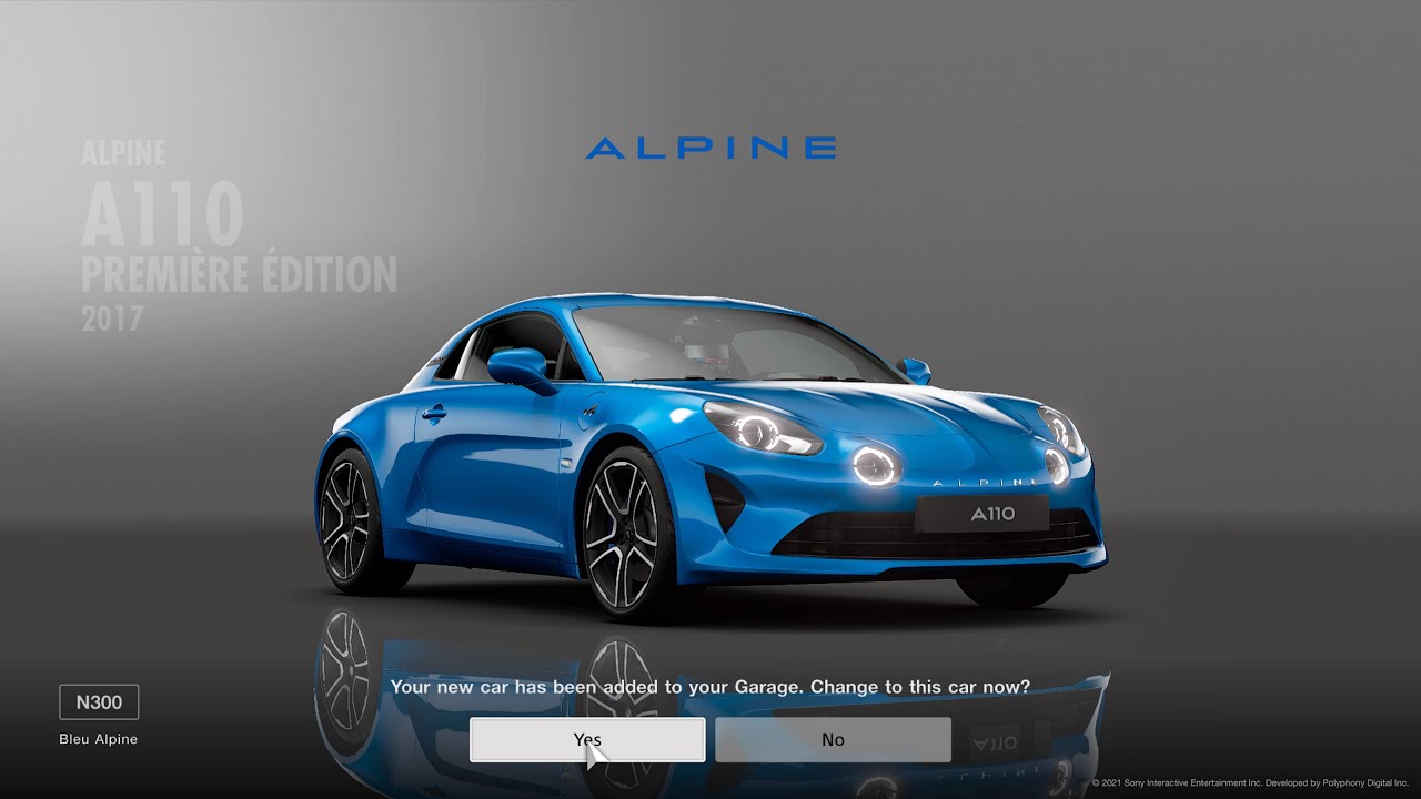Gran Turismo™SPORT | Alpine A110 Premiere Edition | Test Race - YouTube
