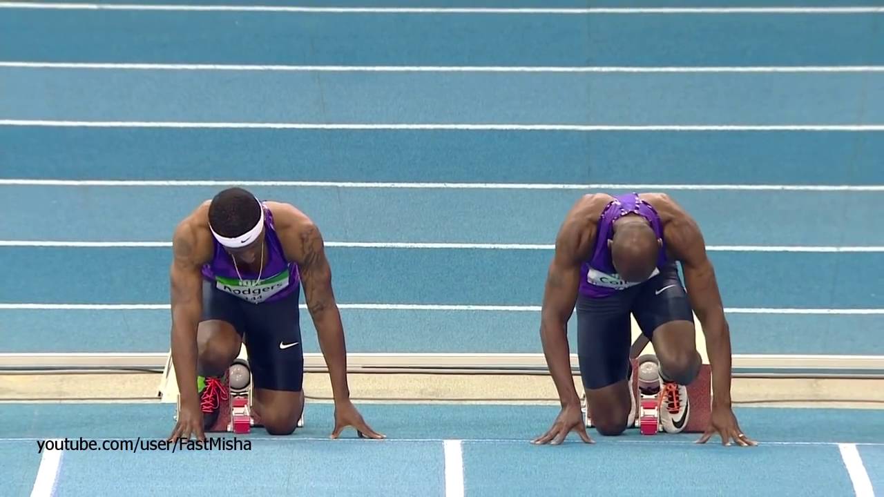 168 60m Mike Rodgers 6 52 WL beats Kim Collins Karlsruhe 2016 - YouTube