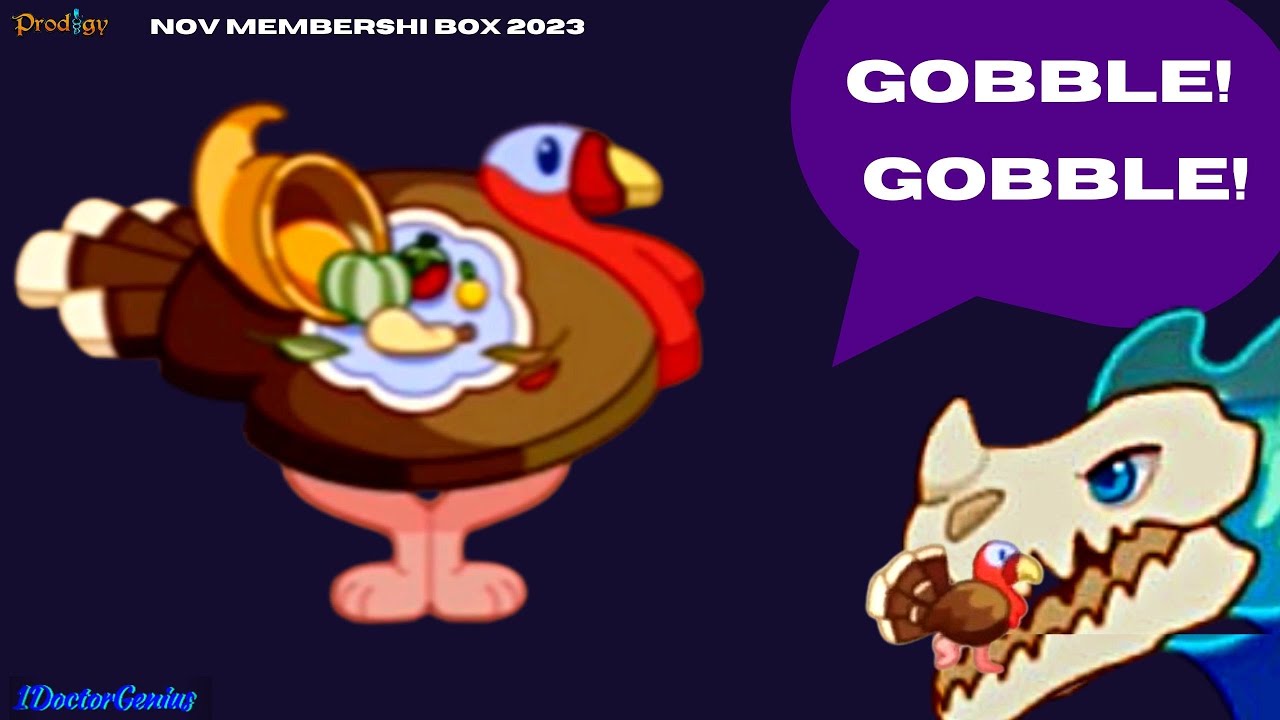 "TURKEY 2023" MEMBERSHIP BOX 2023 : Slurpy Bonefire Music: Prodigy Math ...