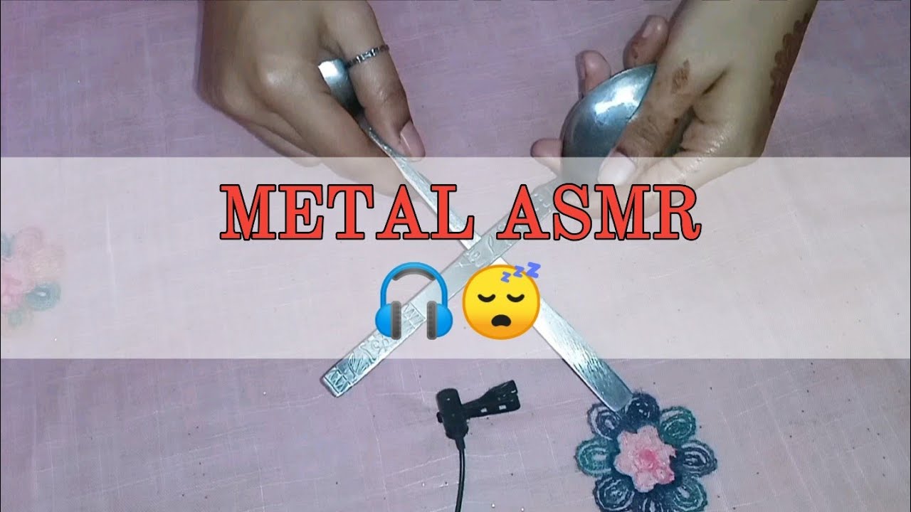 METAL ASMR | NO TALKING | ASMR | ferdous ASMR | SCRATCHING - YouTube