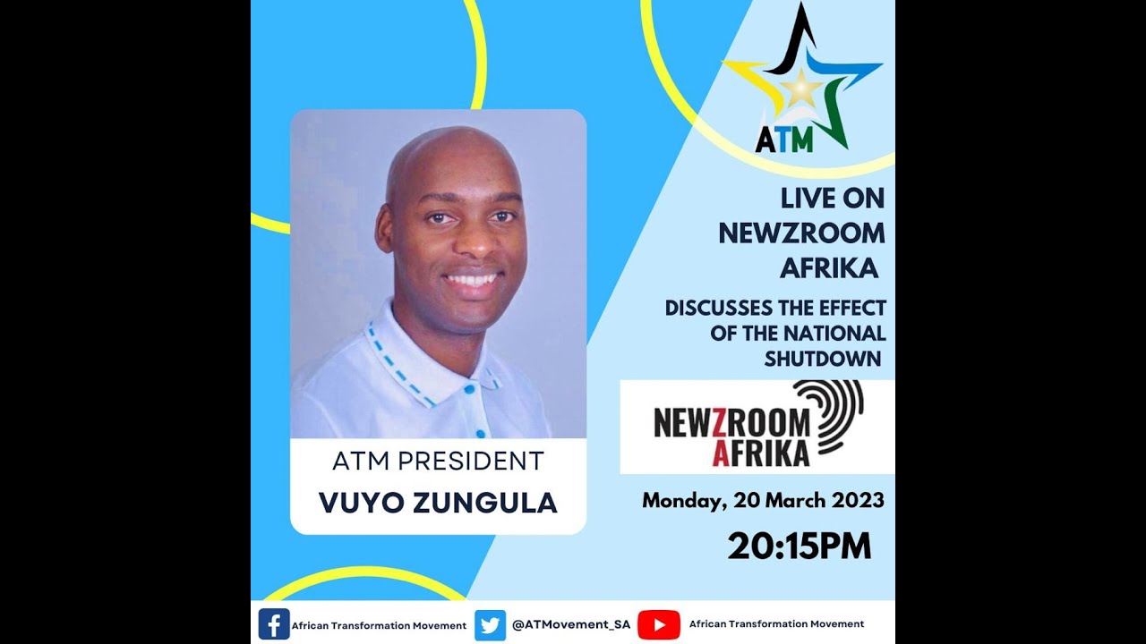 ATM President Vuyolwethu Zungula Joins the conversation around with the ...
