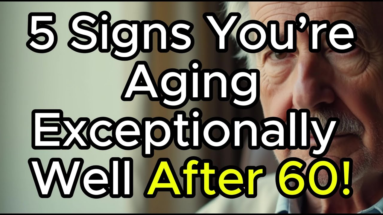 5 Clear Signs You’re Aging Exceptionally Well After 60 – Do You Have ...