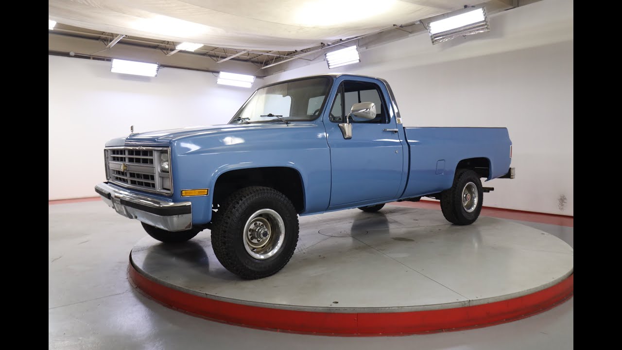 1987 Chevrolet K20 - YouTube