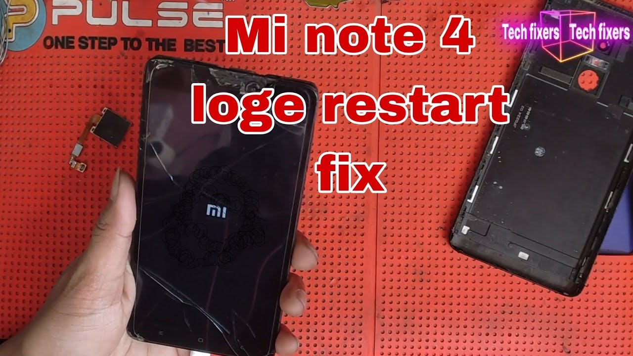 Mi note 4 logo restart problem fix.🙏🙏🙏 - YouTube