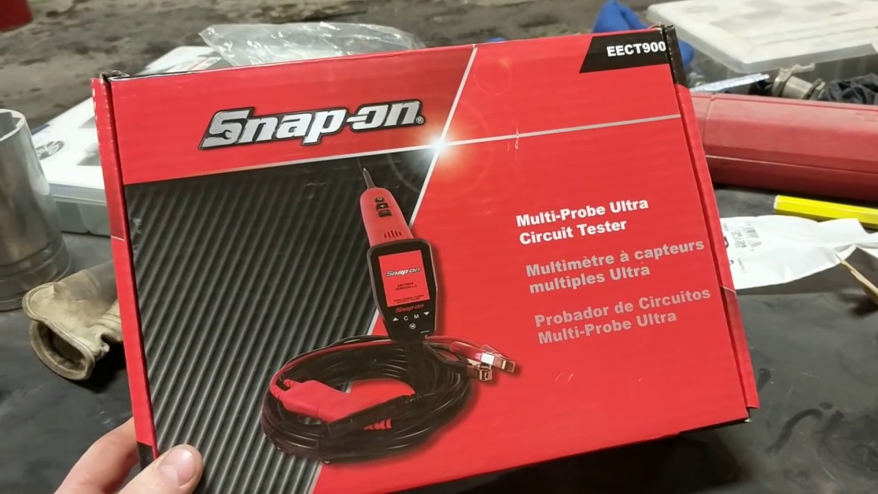 Snap on power probe - YouTube