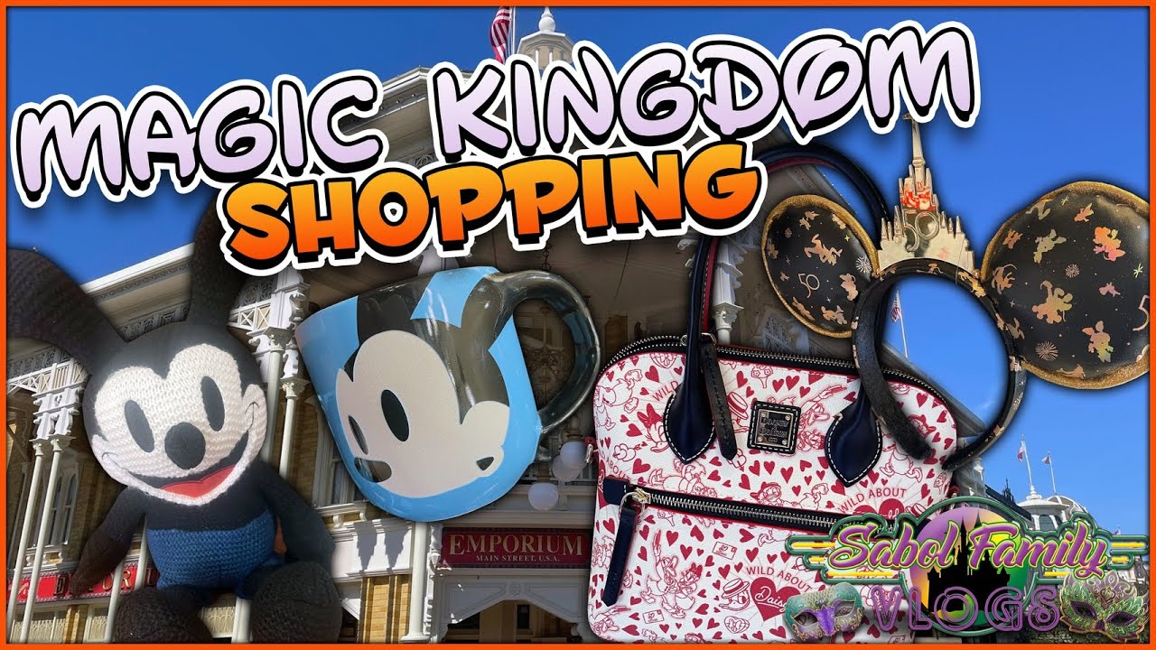 MAGIC KINGDOM Disney Merch Tour February 2023 | Emporium & More! Newest ...