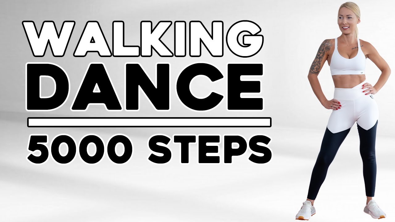 5000 STEPS IN 30 MIN - Walking Cardio Dance Workout to Burn Fat, Mood ...