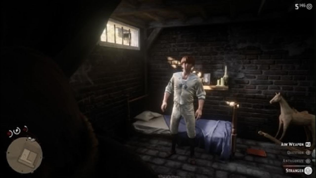 RDR2 presents: Easter egg at rhodes gun shop?! - YouTube