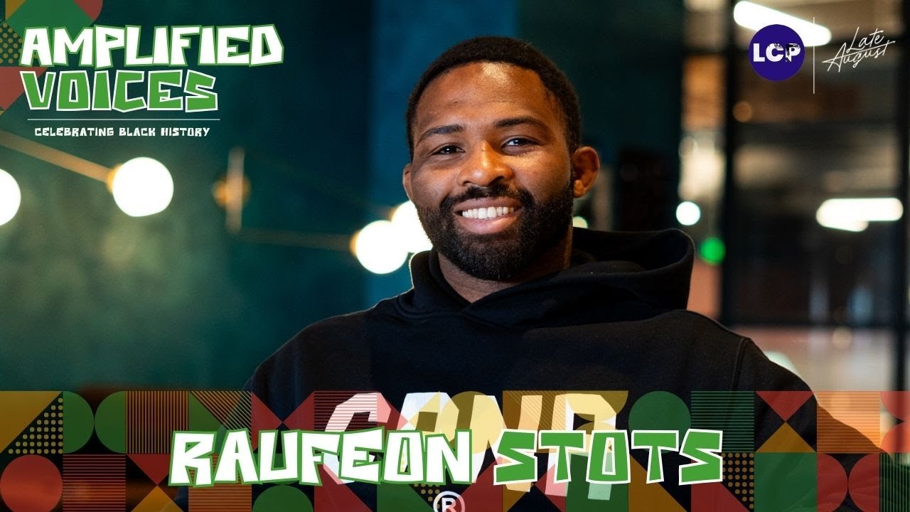 RAUFEON STOTS - AMPLIFIED VOICE | CELEBRATING BLACK HISTORY - YouTube