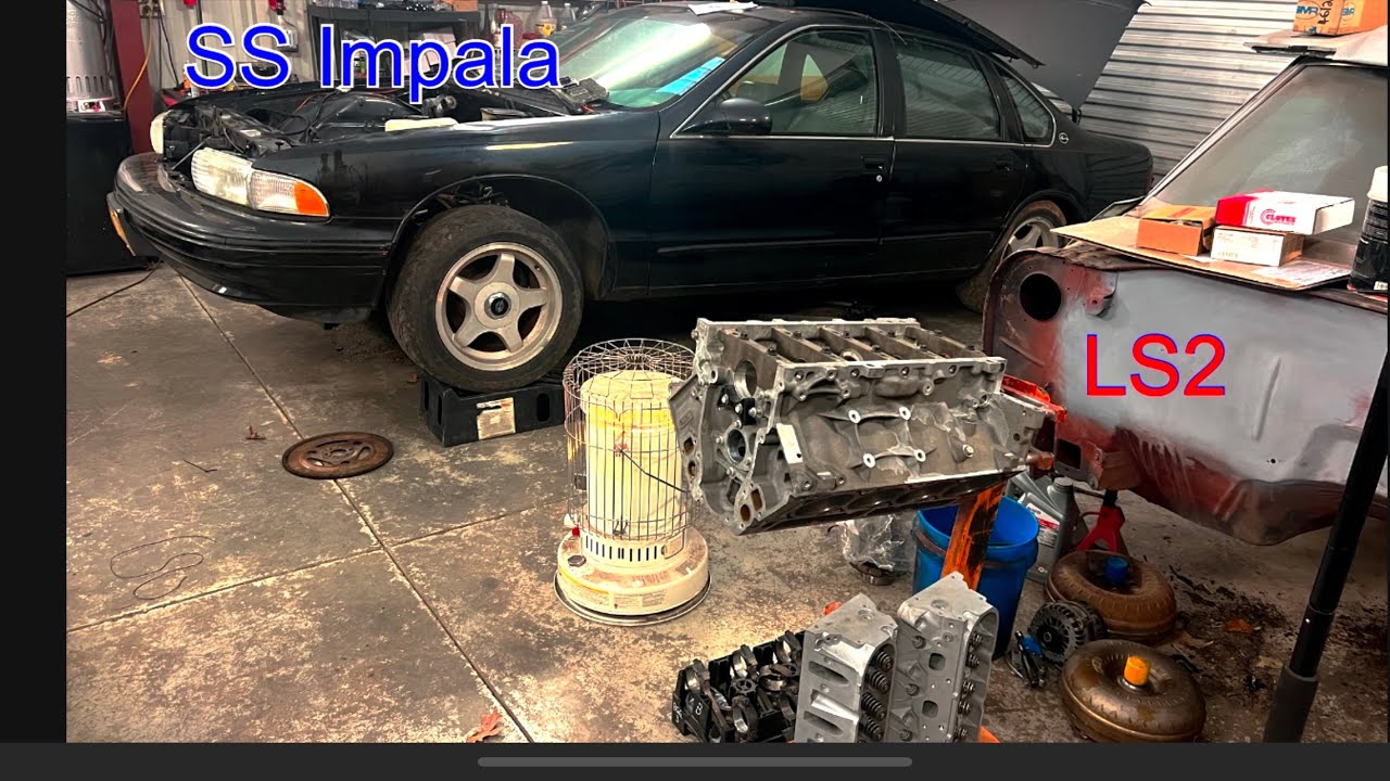 BlindGuys SS impala LS2 build Square body LS swap full shop update 12/8 ...