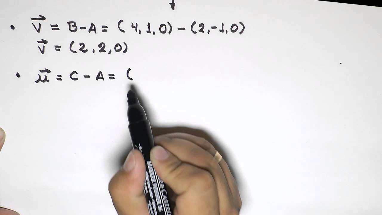 Planos y Rectas en R3 - Ejercicio 1 - Álgebra lineal y Geometría ...