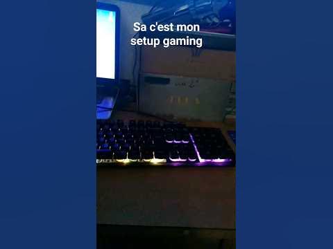 je vous montre mon setup gaming dit moi en commentaire si tu as un setup gaming ou pas - YouTube