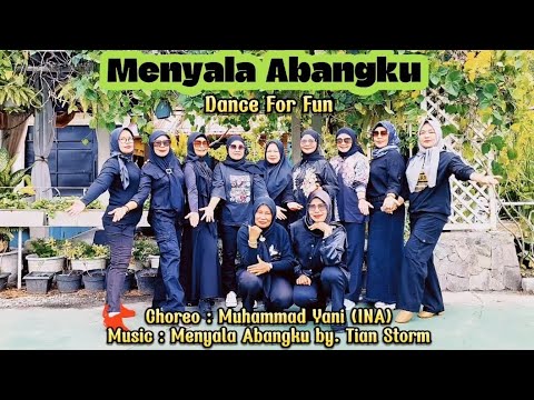 Menyala Abangku (Dance For Fun) Line Dance // Choreo : Muhammad Yani ...