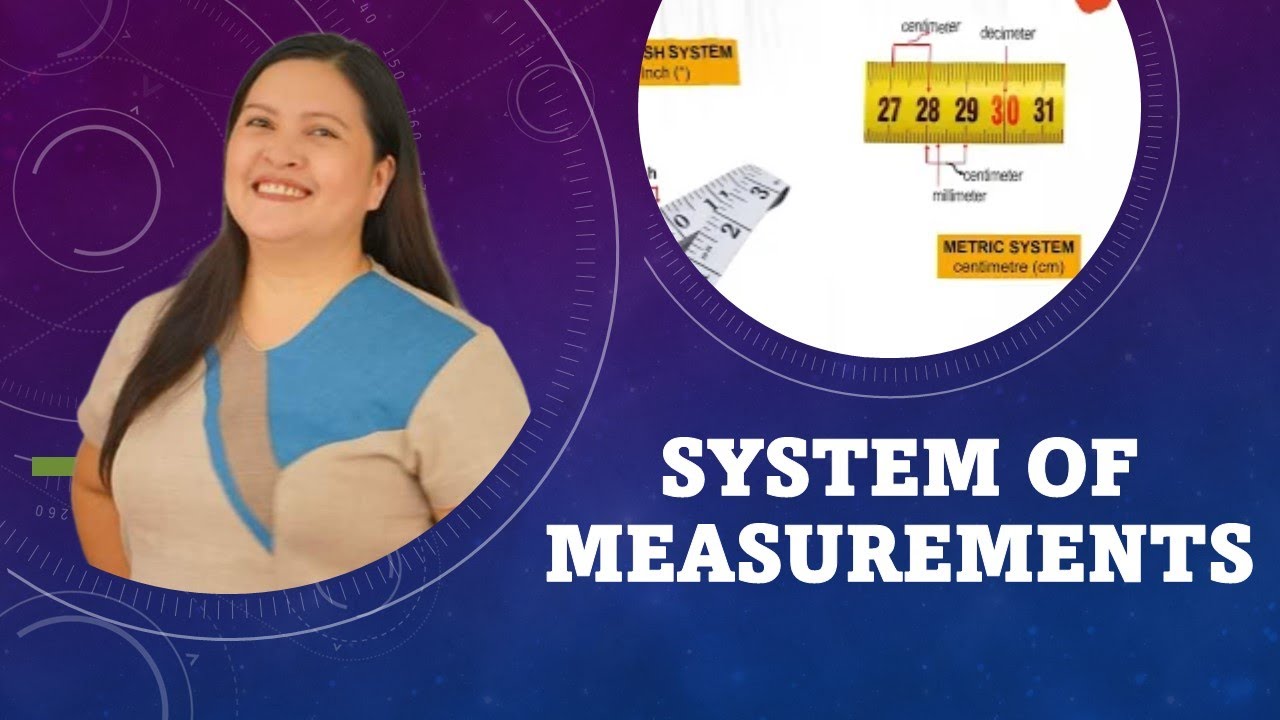 SYSTEM OF MEASUREMENTS || TLE 9- GARMENTS - YouTube