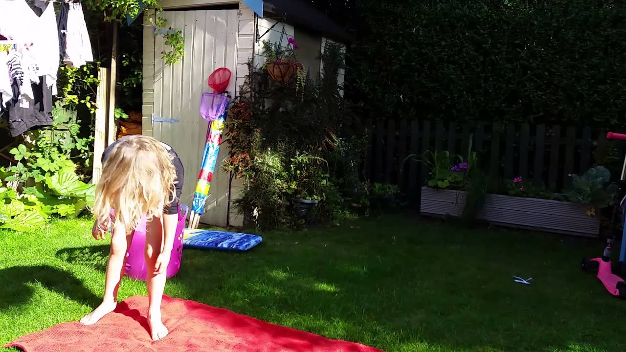 Garden Gymnastics - YouTube
