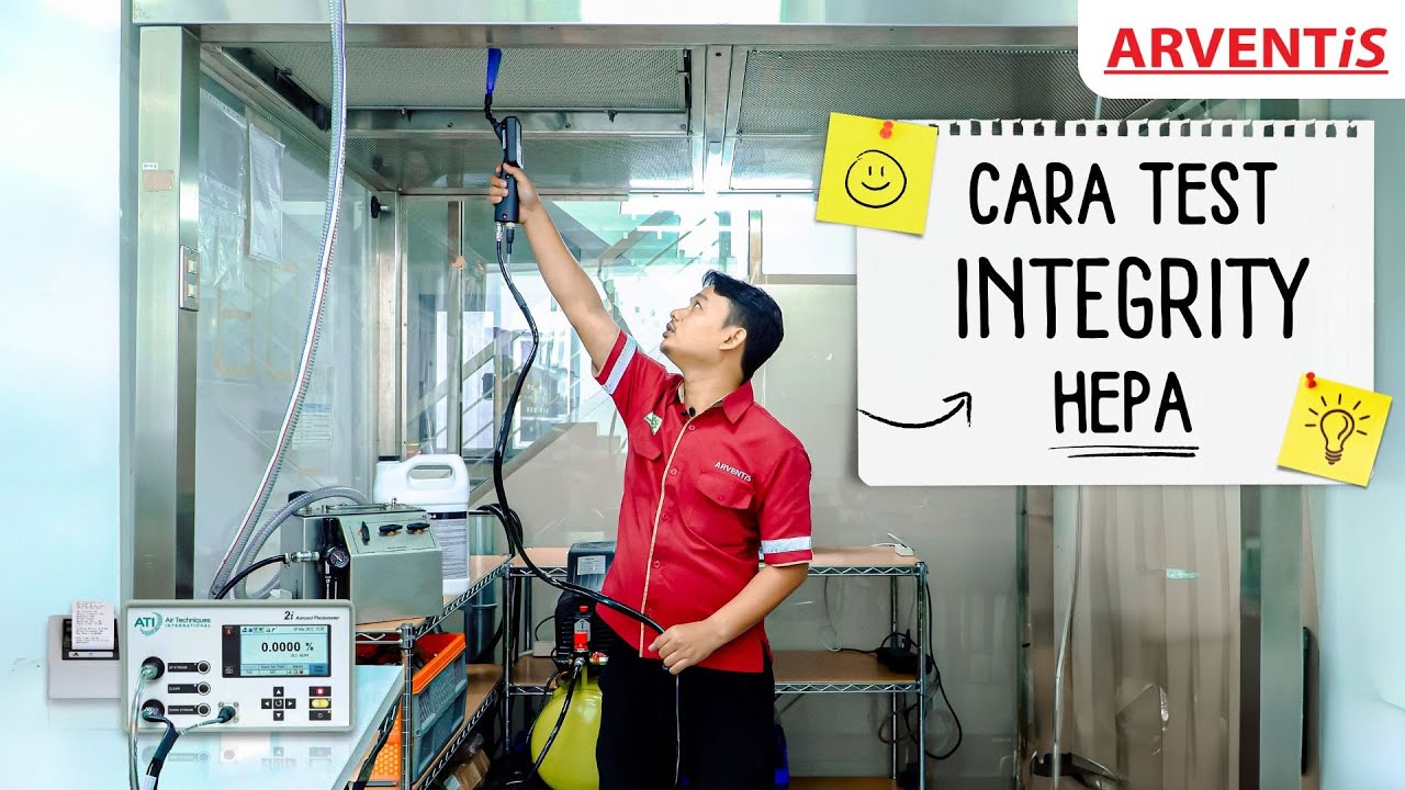 ATI Photometer 2i | Cara Melakukan Tes Integrity HEPA Filter - YouTube