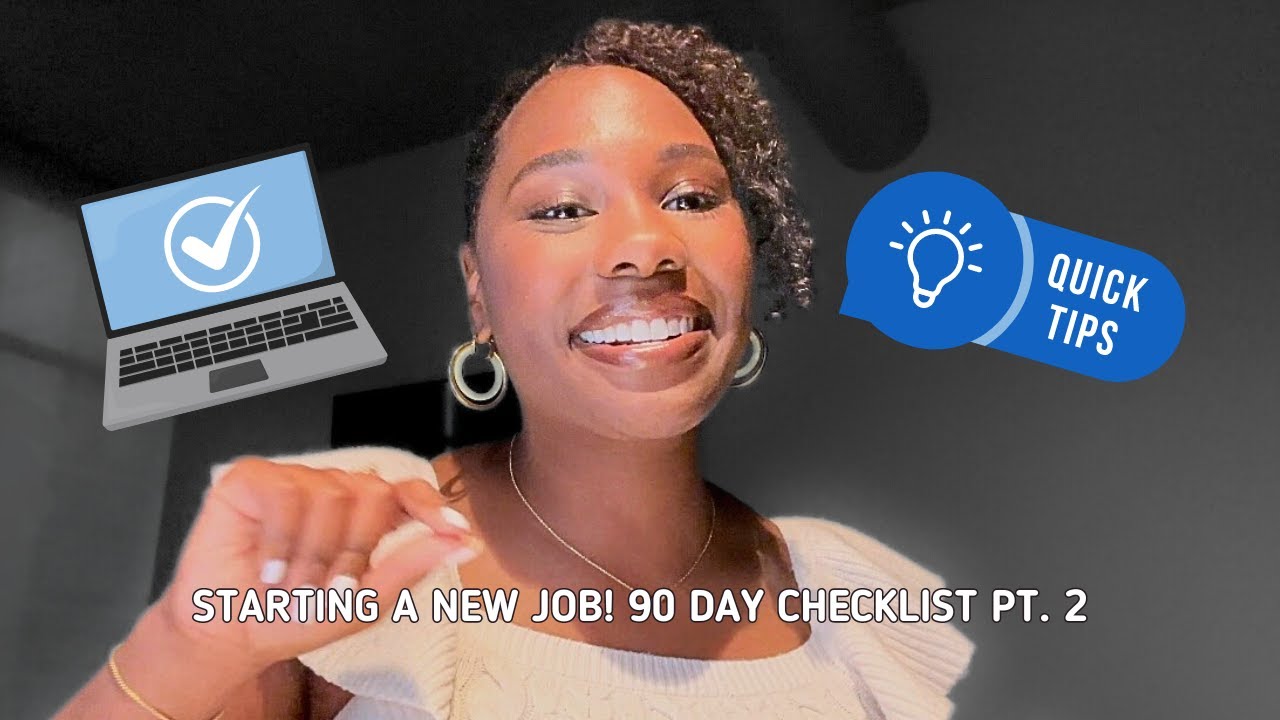 starting a new remote job! here's a 90 day checklist | laynabecute ...